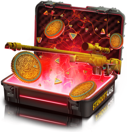 StandoffCase - открывай лучшие кейсы Standoff 2! Выбивай топ скины и голду в Стандофф 2!